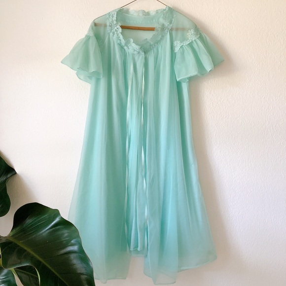 Vintage | Intimates & Sleepwear | Vintage Nightgown Robe | Poshmark